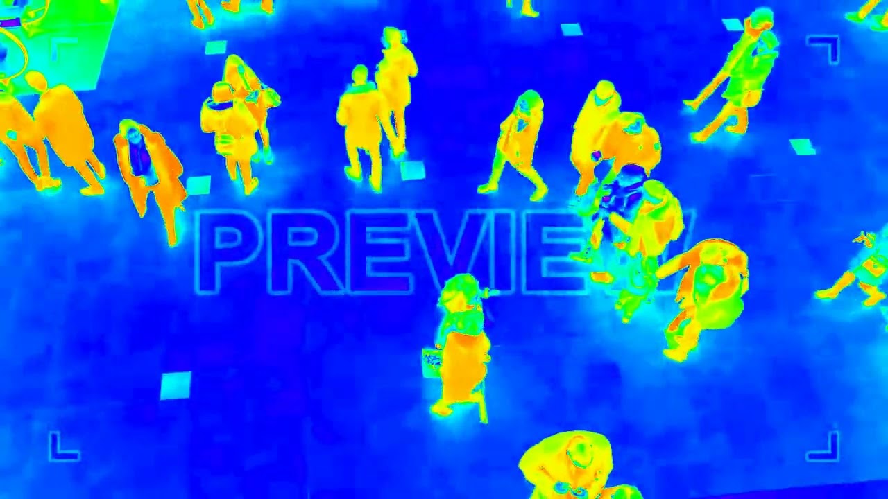 Saaragh & Navan AI - Retail Industry - Heatmap to see People Moving based on Artificial Intelligence