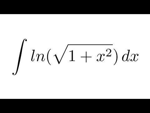 Integral of ln(sqrt(1+x^2)) - Integrals ForYou