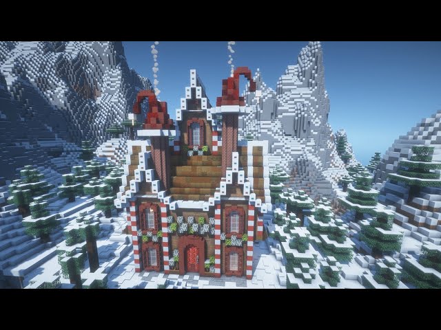 Gingerbread House Minecraft Map