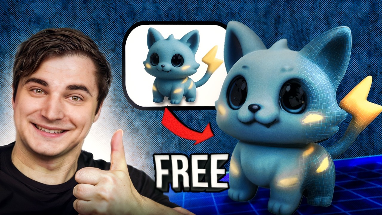 Turn ANY Image into 3D for FREE! Hunyuan 2.1 Install Guide