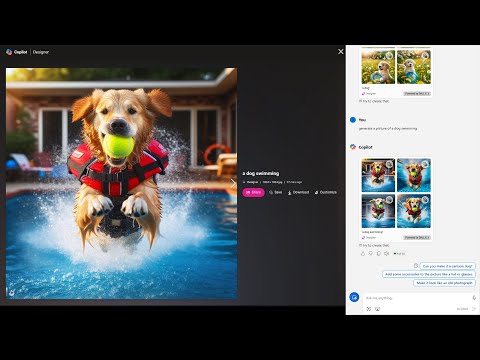 How to generate AI pictures in Co-Pilot (Microsoft) and Dall-E3 (OpenAI)
