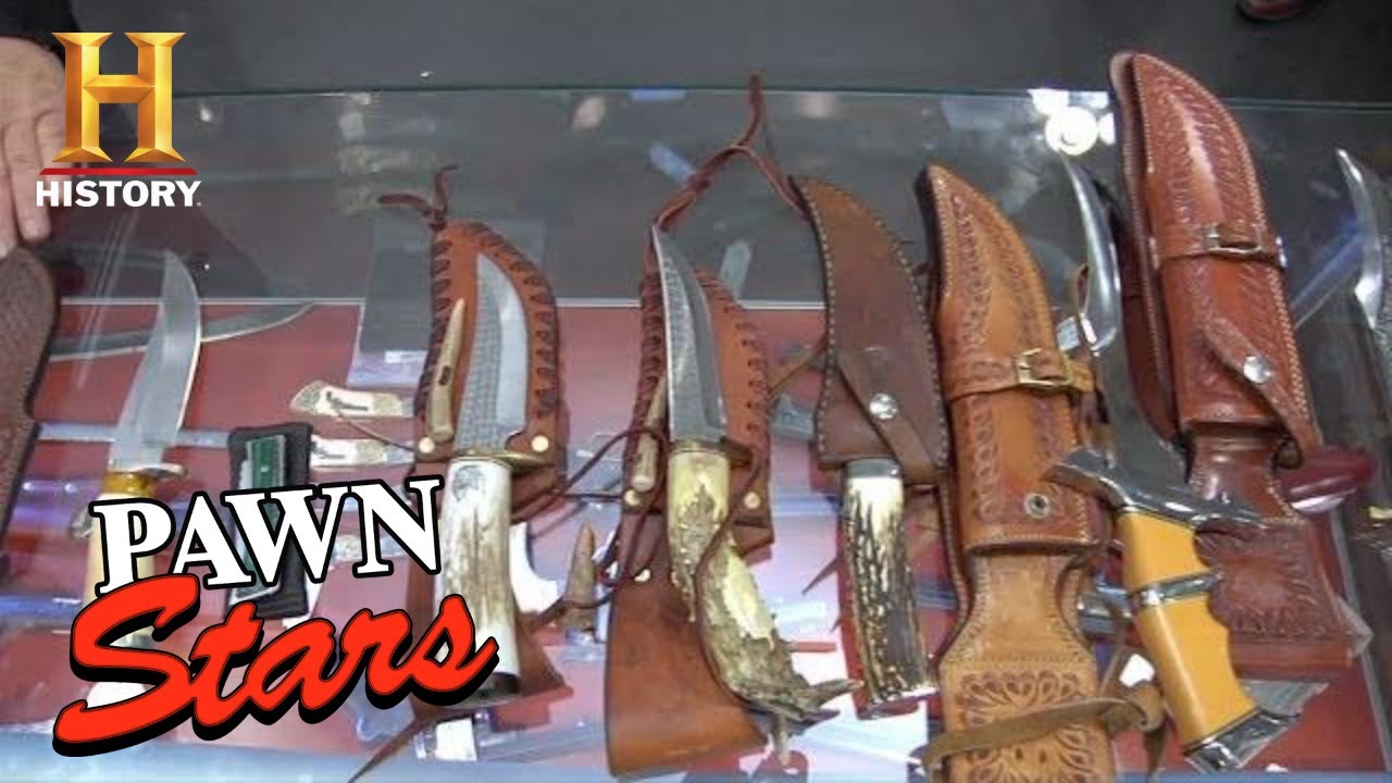 HIGH PRICE for RARE HIGH END KNIVES (Season 8) | Pawn Stars