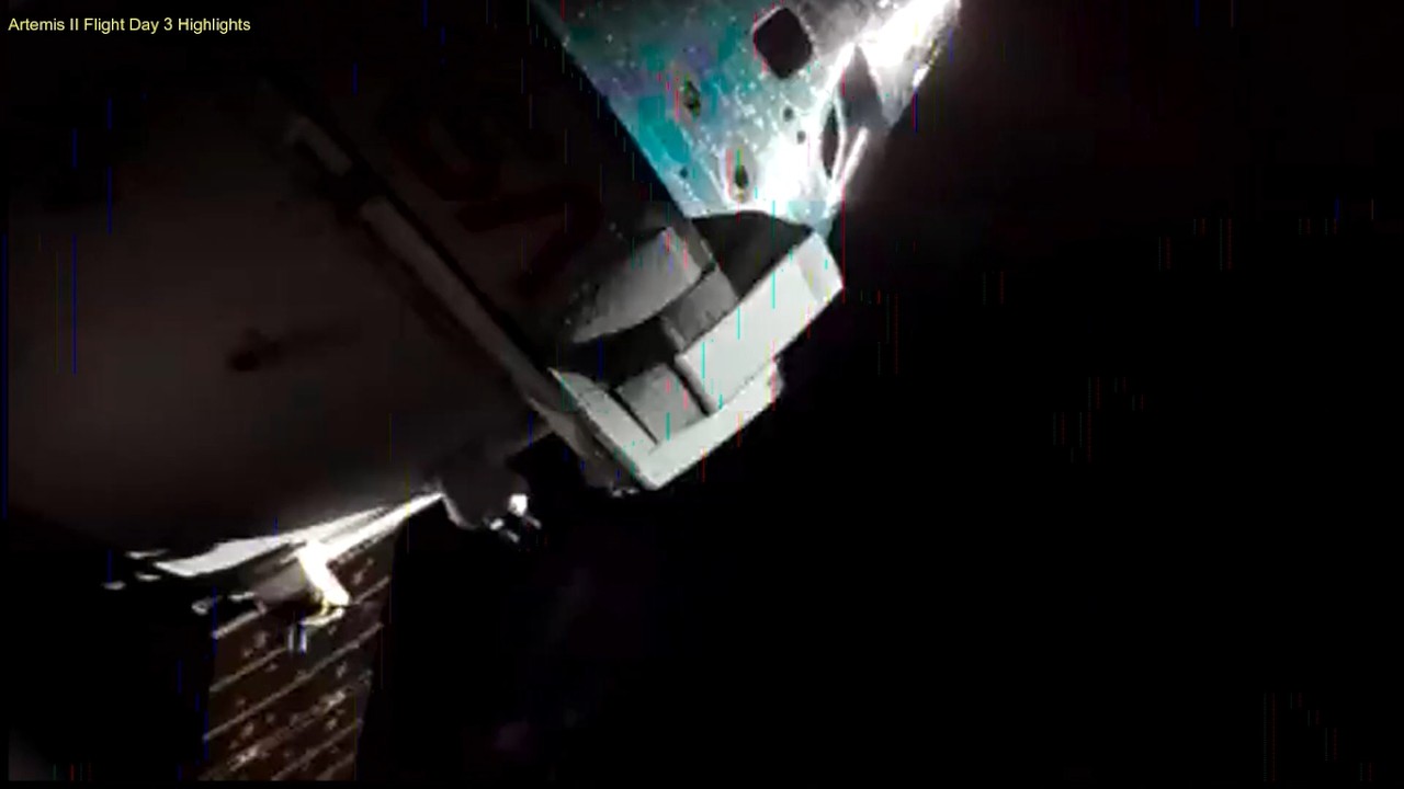 NASA Artemis II Orion Spacecraft Flight Day 3