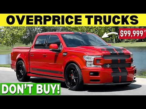 10 Most OVERPRICED Trucks That You’ll Regret Paying For!