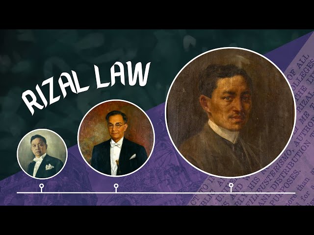 Understanding the Rizal Law: Its Origins, Controversies, and Relevance ...