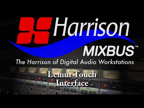 LTI - Lemur Touch Interface for Harrison Mixbus32C - Gearspace