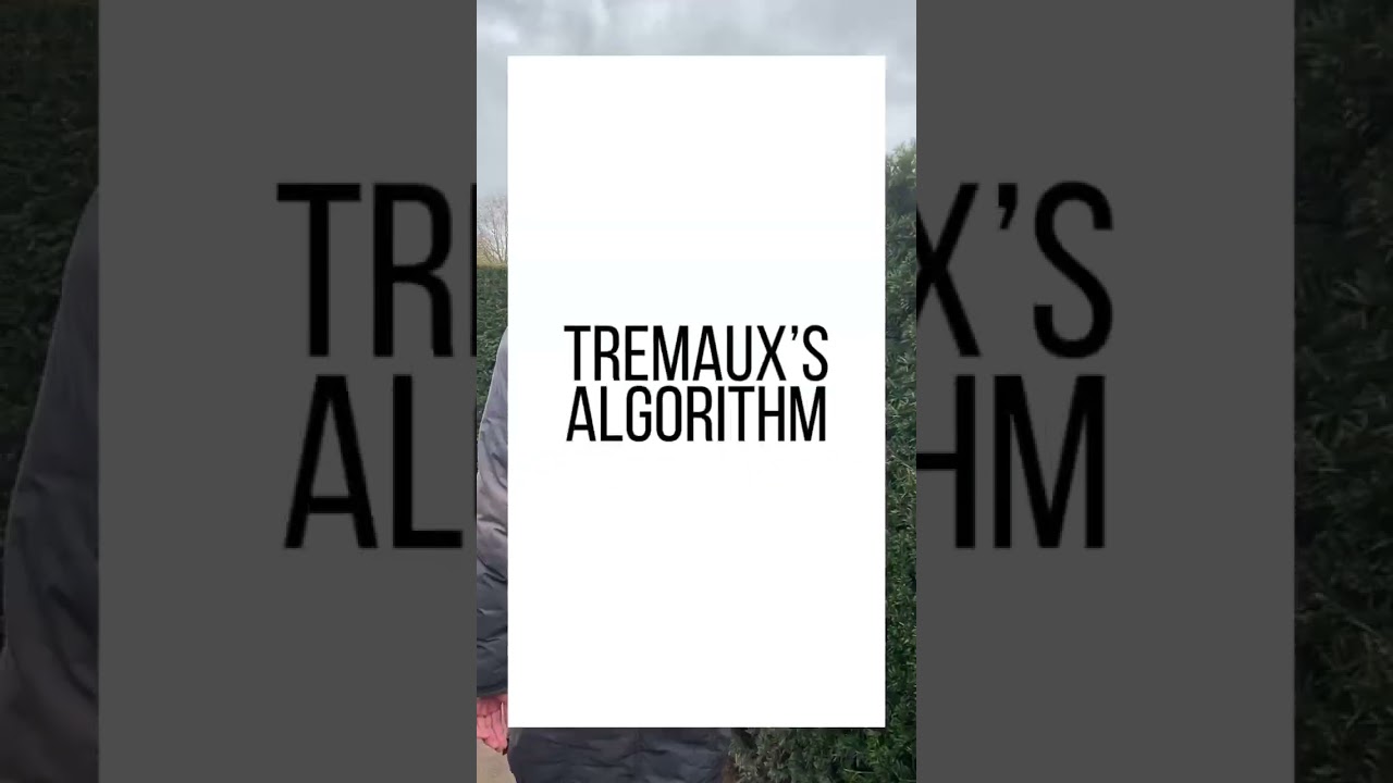 Maze Solving Method - Tremaux’s Algorithm
