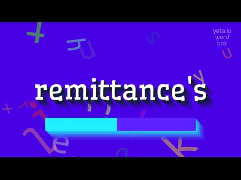 How to say "remittance's"! (High Quality Voices)