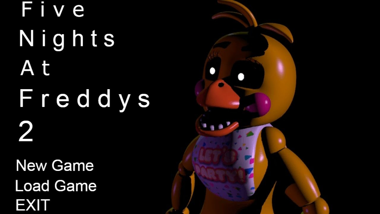 FNAF (C4D) FNAF 2 MENU REMAKE