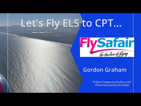 "Scenic Flight Over South Africa! ✈️ East London to Cape Town | Breathtaking Aerial Views!"