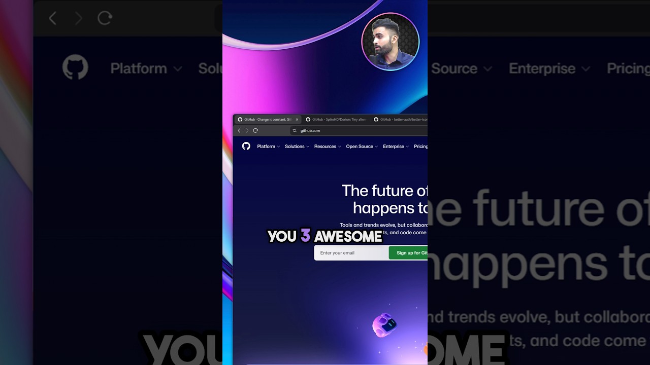 These 3 GitHub Repositories are freaking awesome 🔥 #html #ai #coding #webdevelopment #programming