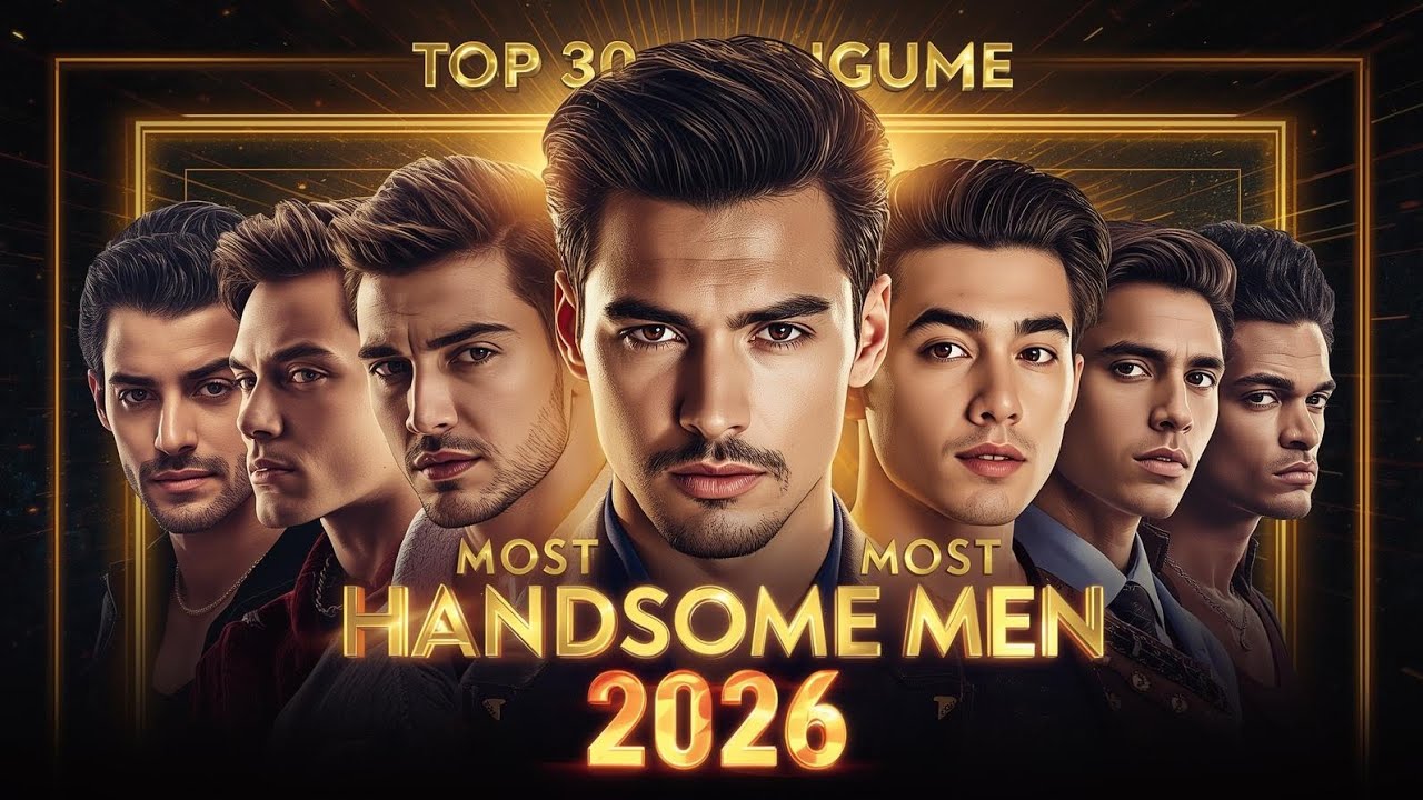Who's the Hottest? 30 Handsome Men 2026