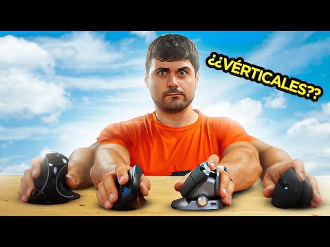 Ratones VERTICALES, cómodos y útiles también en GAMING??