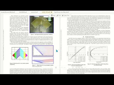 FlightStream Case Study: UCAV in Ground Effect