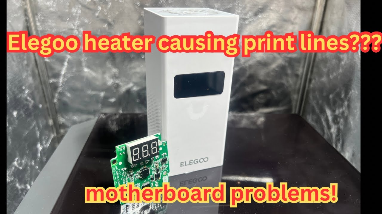 Elegoo heater motherboard replacement