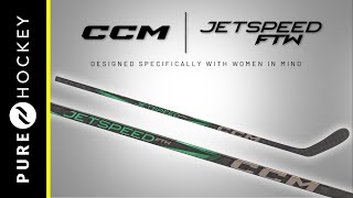 CCM JetSpeed FTW Grip Composite Hockey Stick - Junior | Pure Hockey ...