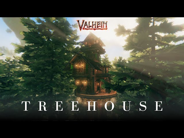 Treehouse Valheim Build
