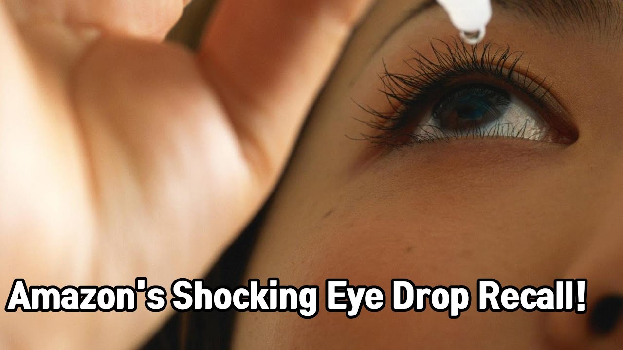 Amazon removes eye drops following FDA letter