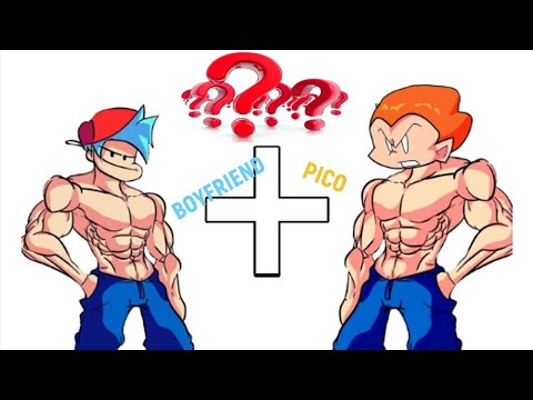 FNF | Pico x Boyfriend | Pico x Keith (BF) KISS!!! | Friday night ...