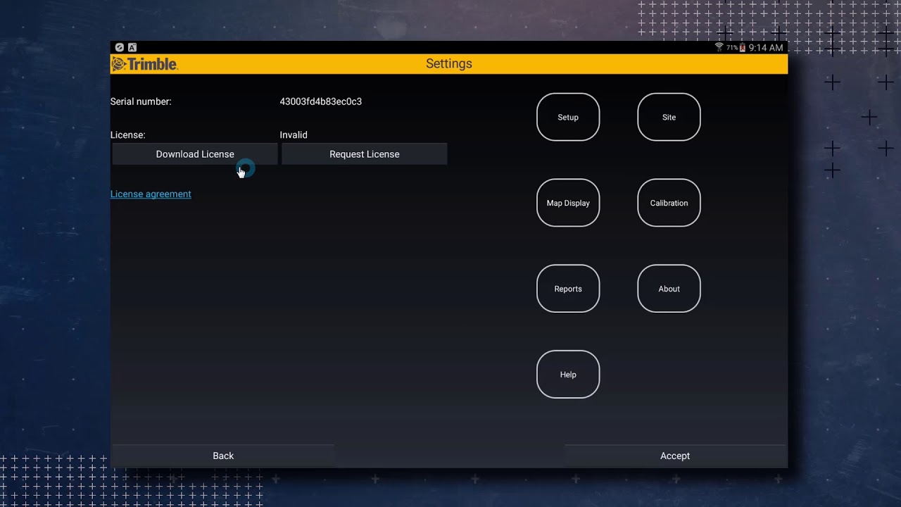 Trimble SitePulse: Install and Licensing