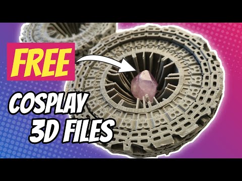 Best sites for FREE cosplay 3D models // Cosplay 3D printing for beginners