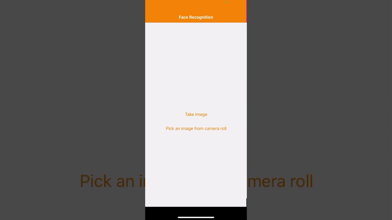 Face Recognition App using Expo react-native and Microsoft Azure API