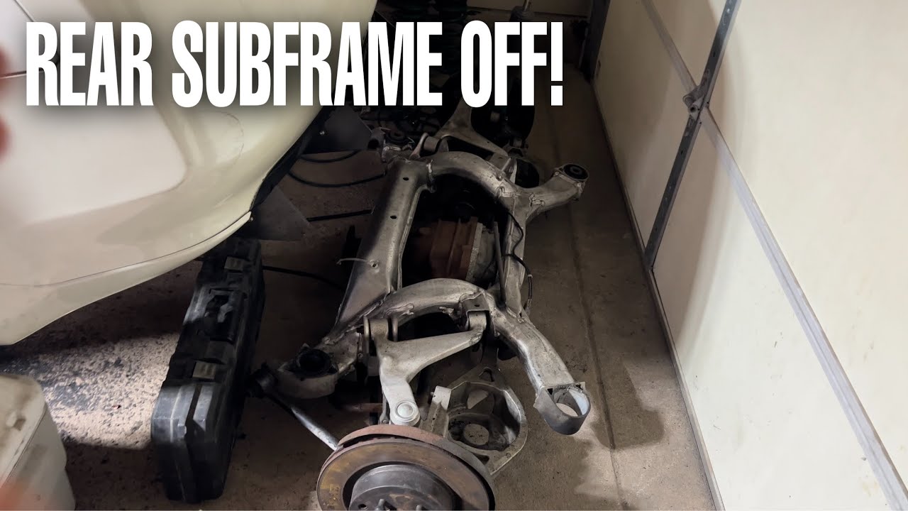 G35/350z Rear Subframe Removal