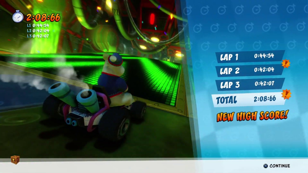 CTR NF: N.Gin Labs 2:08:66 (WR)
