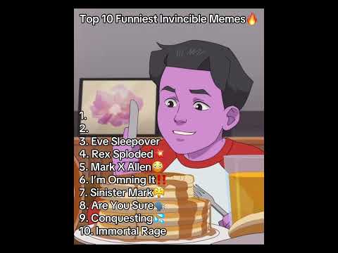 Top 10 Funniest Invincible Memes๐ #invincible #shorts