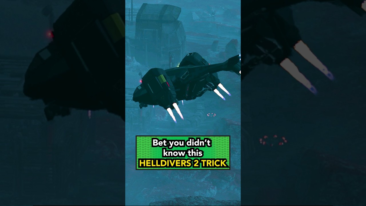 Bet you didn’t know that in HELLDIVERS 2 here's how you can bring Pelican-1 INTO THE FIGHT!
