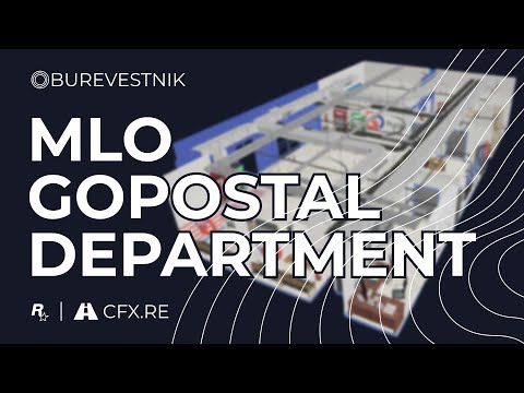 GTA 5 | GoPostal Department | FiveM | MLO | FiveM Mapping