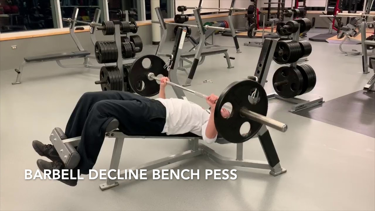 Barbell Decline Bench Press