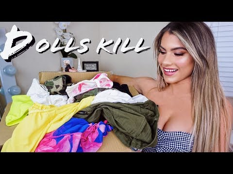 HUGE TRY ON HAUL DOLLS KILL!
