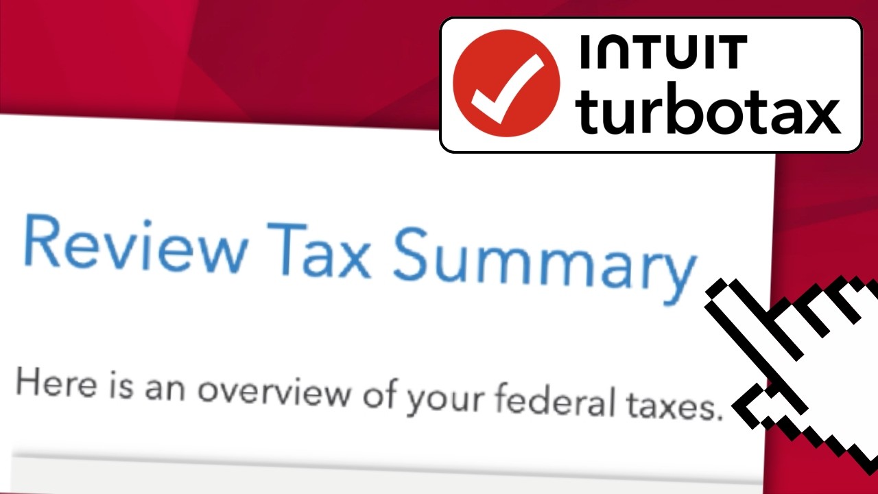 How to View Tax Summary on TurboTax | Preview All Your Taxes Info before Filing! - 2026