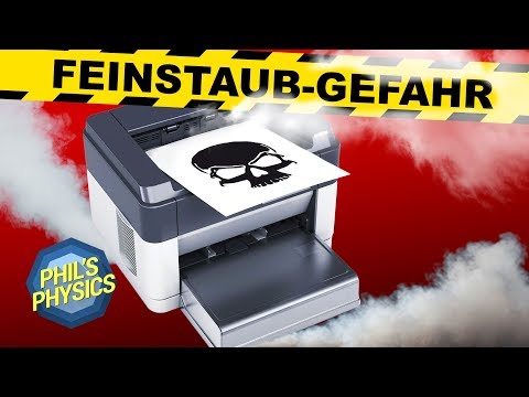 Laser-Drucker gefährlicher als Diesel-Abgase? Das Feinstaub-Experiment! | Phil's Physics