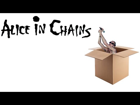 Man in the Box by Alice in Chains but all the lyrics are "Man in the Box"