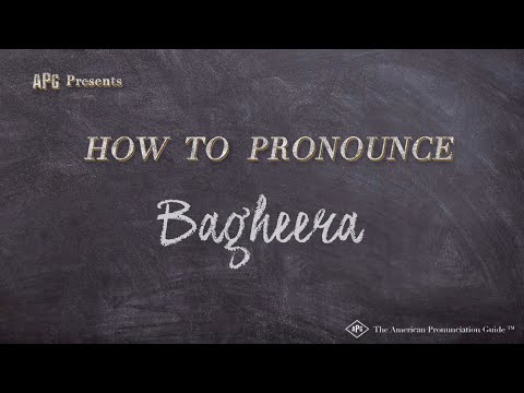 How to Pronounce Bagheera (Real Life Examples!)