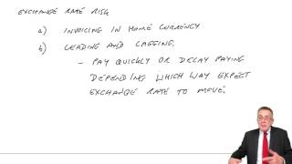 ACCA F9 Foreign Exchange Risk Management – Exchange rates risk