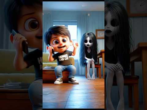 Dad, Mom has become a devil, hurry home #funny #memes #cartton #cartoon #animation #comedy #shorts