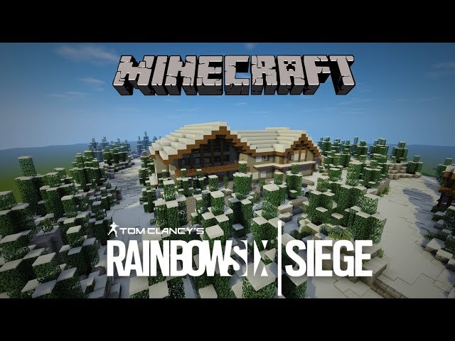 Minecraft Rainbow Six Siege Chalet Minecraft Map