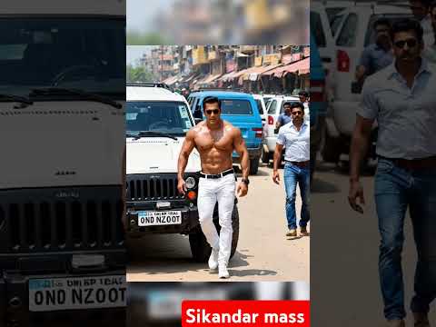 Sikandar mass action film | fans poster | Salman Khan | #bollywood #sikandar #shorts