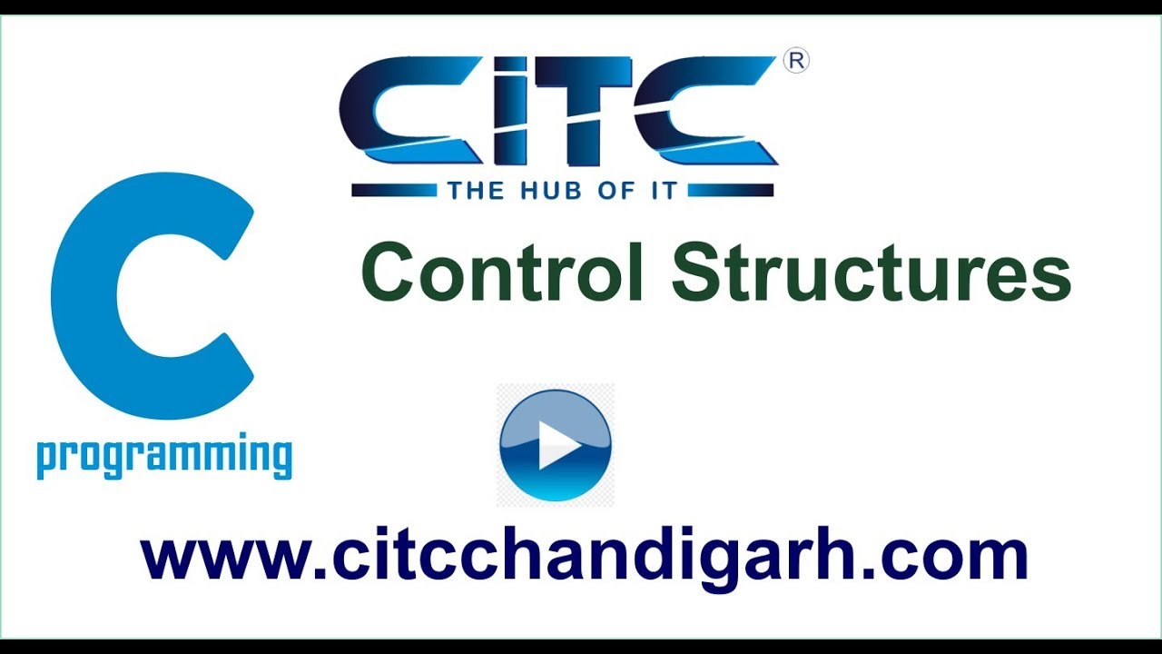 Tutorial video on Control Structure in C language