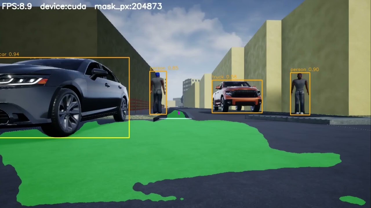 ELE322 Autonomous Navigation Simulation Demos