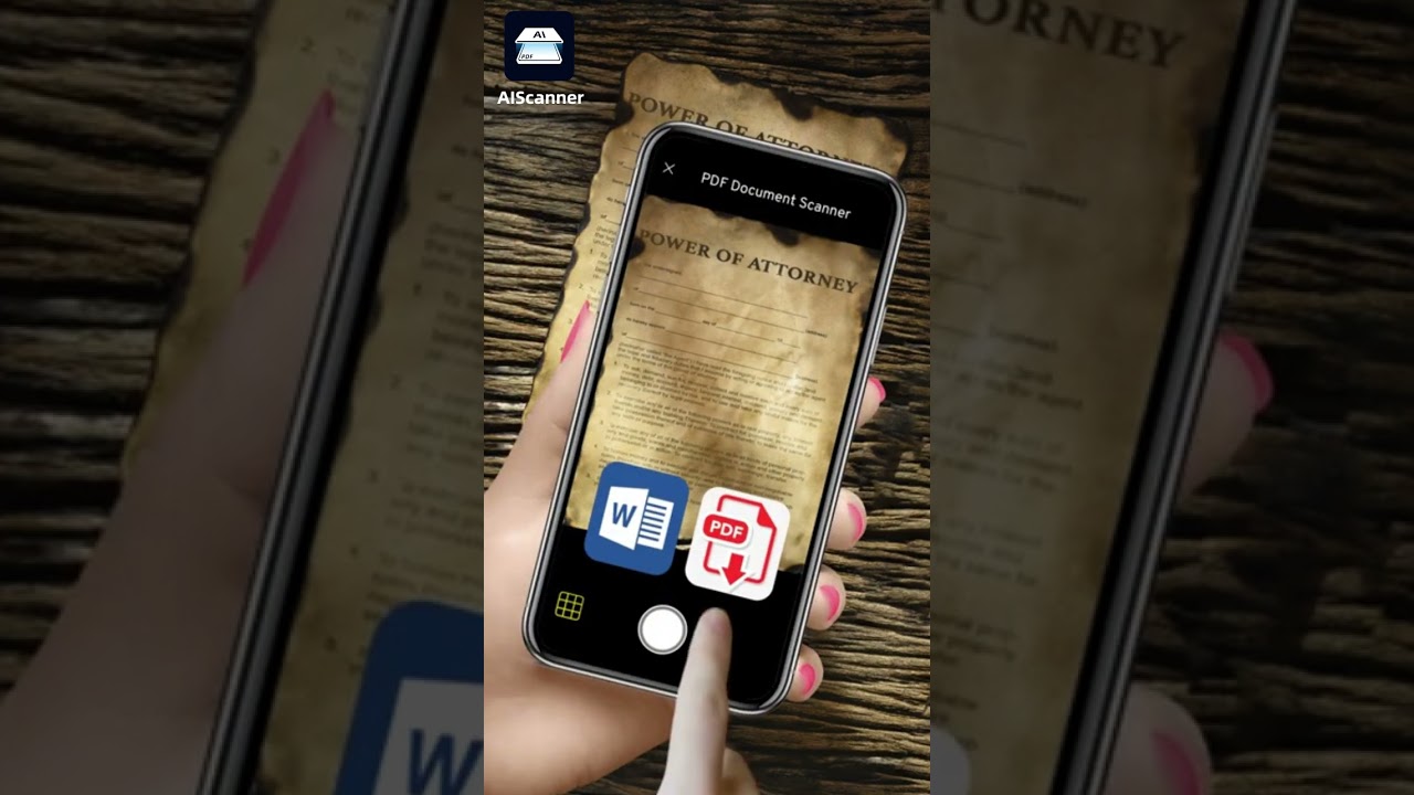 Handwriting recognition, precise extraction of text, generation of PDF documents