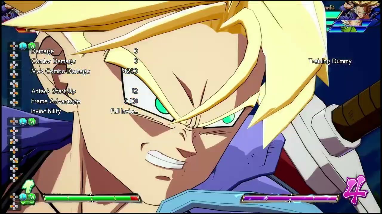 DBFZ Patch 1.38 Breakdown: Trunks