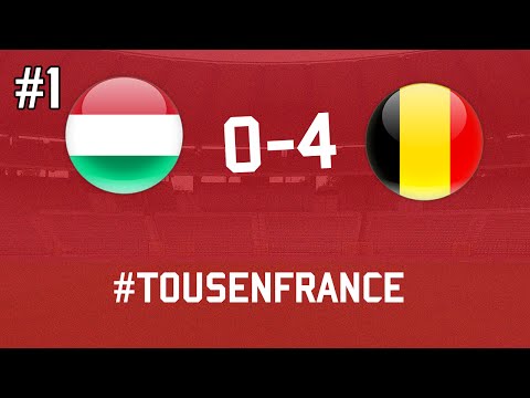 HONGARIJE - BELGIË (0-4) | EURO 2016 - TOUSENFRANCE #1