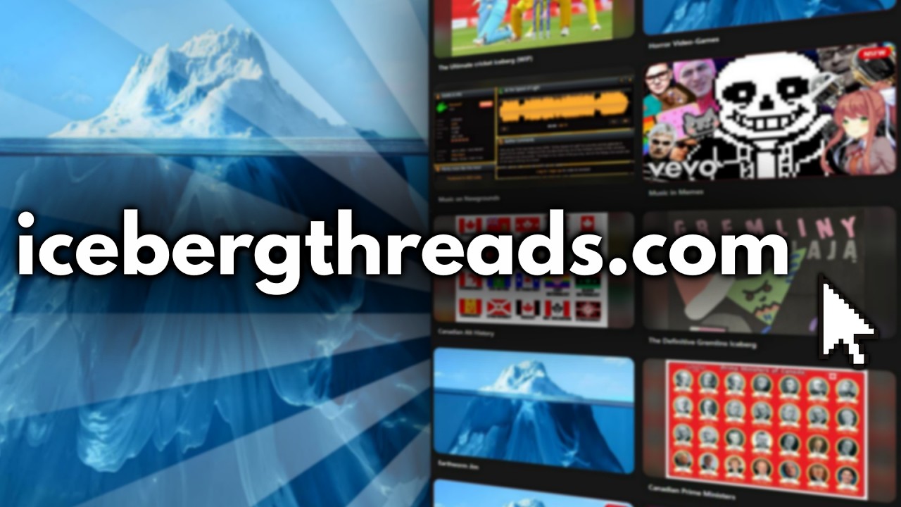 I made a website for Iceberg Charts!