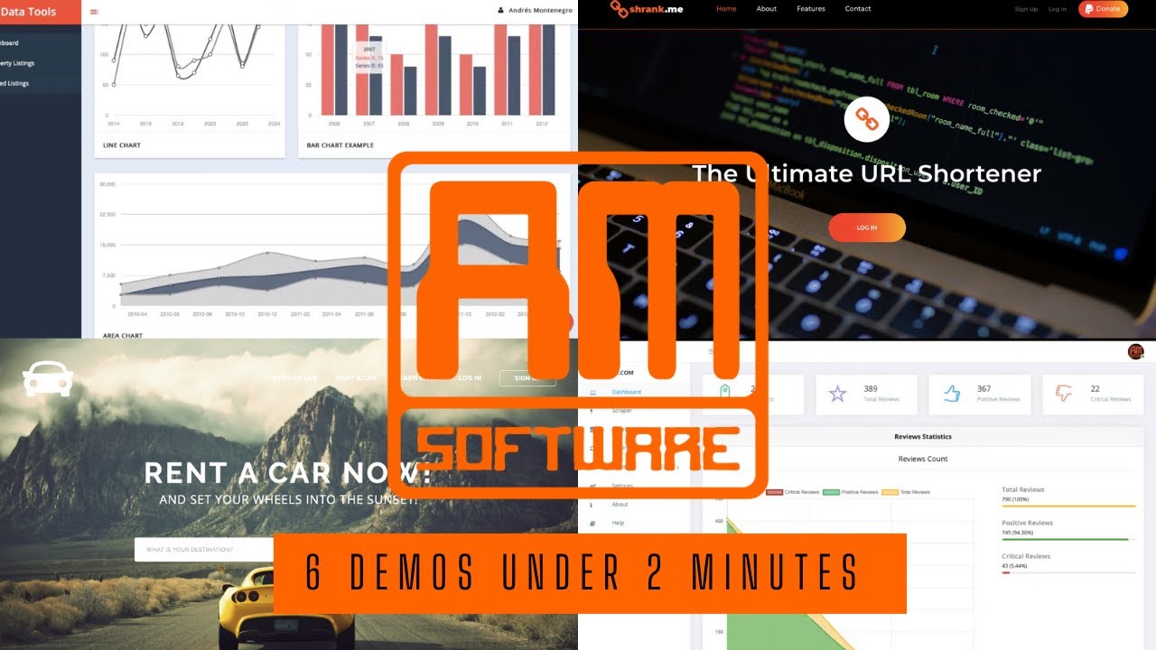 6 Demos Under 2 Minutes | AM Software