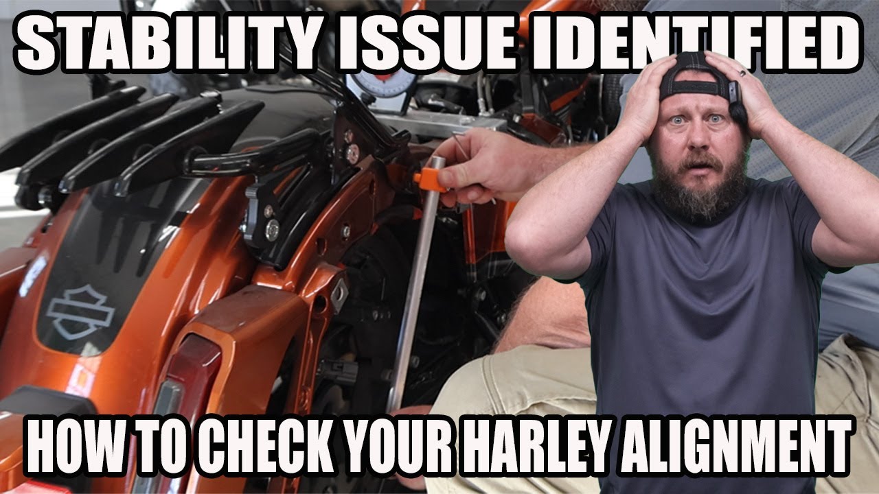 Why This Harley Felt Unstable — Alignment Check Explained!