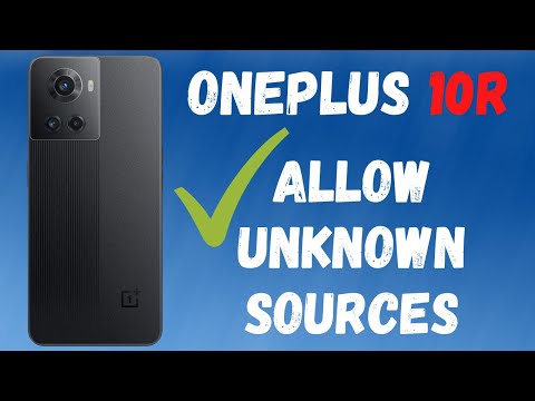 How to Allow Unknown Sources in OnePlus 10R || unknown app sources one plus 10r